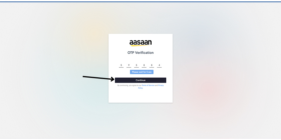 Sign up - Aasaan